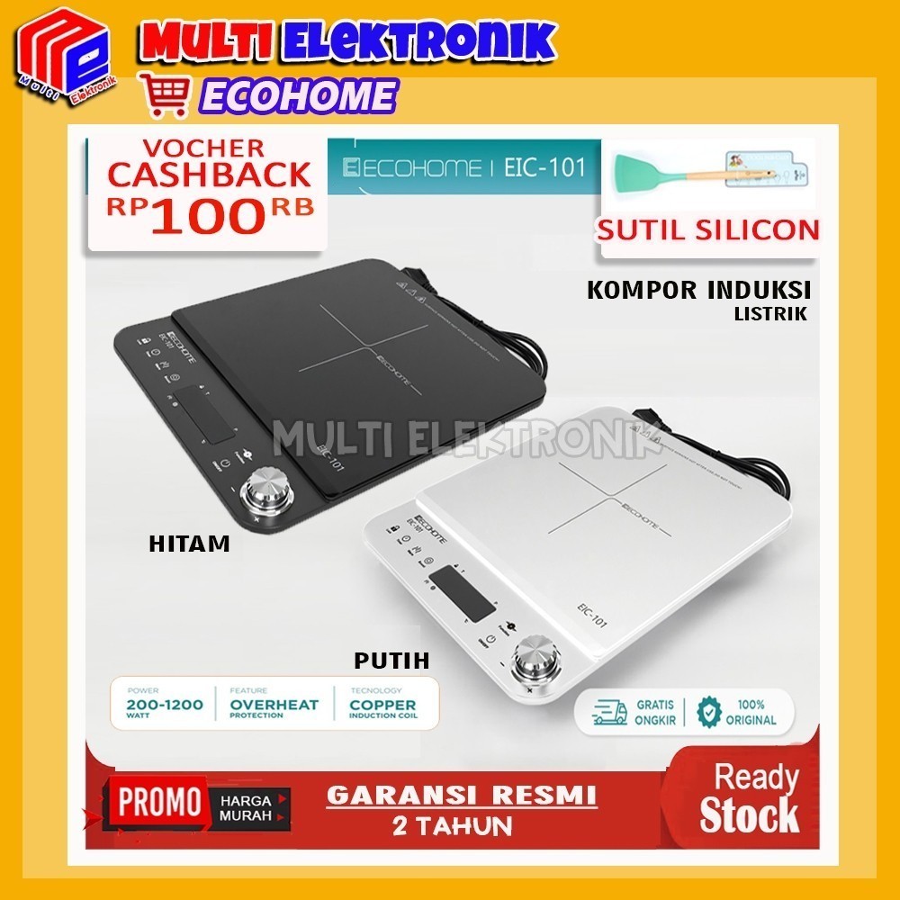 Jual Ecohome Induction Cooker EIC-101 Smart Kompor Induksi Listrik Low Watt | Shopee Indonesia