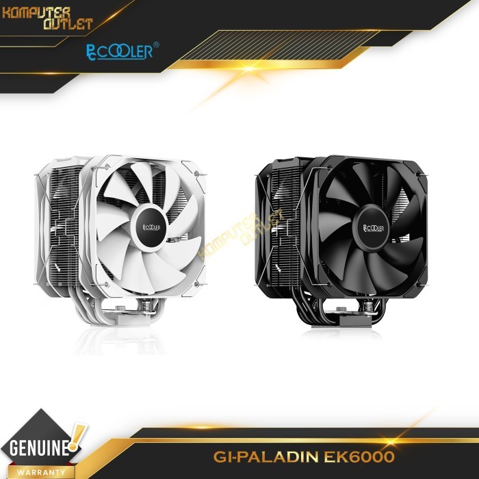 Jual PCCooler GI-Paladin EK6000 Dual Tower Fan | PC Cooler High ...