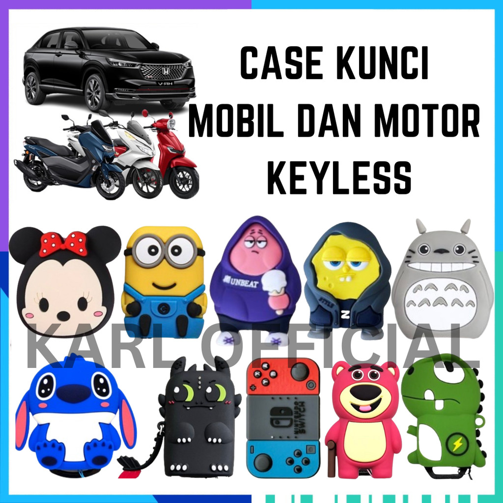Jual Case Kunci Mobil Motor Honda Toyota Keyless / Cover Key Car Honda ...
