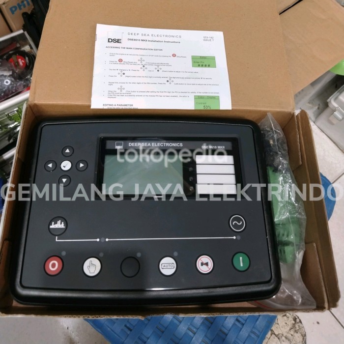 Jual DEEPSEA DSE8610 MKII MODULE PANEL GENSET DSE 8610 MKII ORIGINAL | Shopee Indonesia