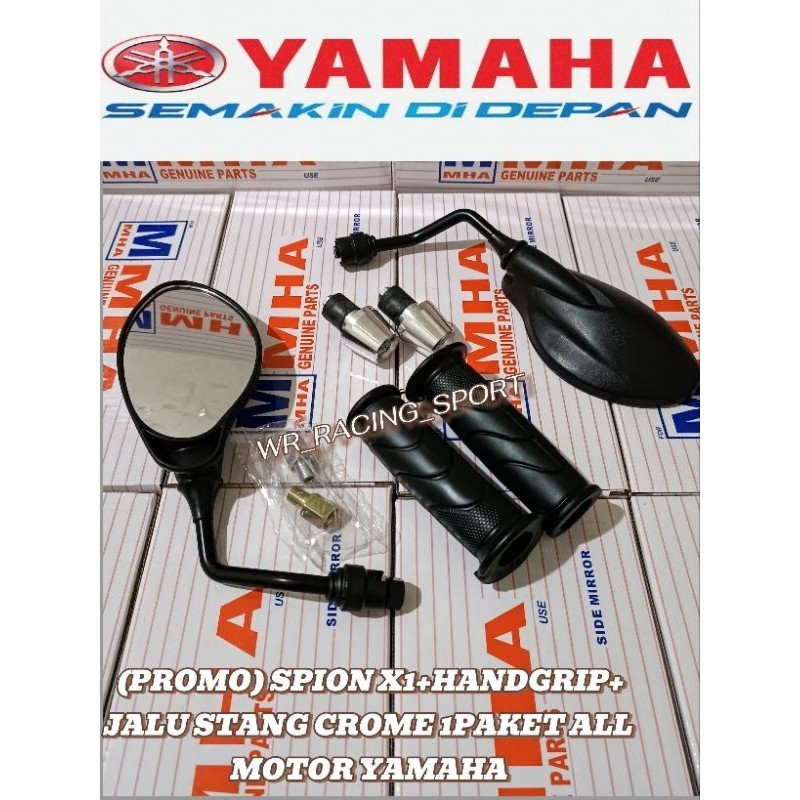 Jual PAKET 3 IN 1 SPION X1 UNIVERSAL YAMAHA HONDA PLUS GRIP DAN JALU ...