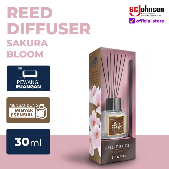 Jual Bayfresh Reed Diffuser Device Pengharum Ruangan Sakura Bloom | Shopee Indonesia