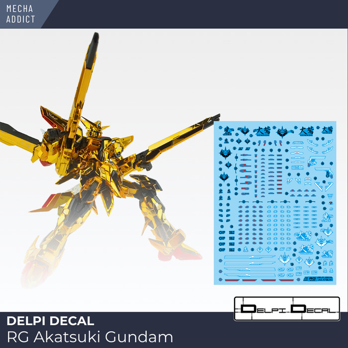 Jual Water Slide Decal RG Akatsuki Gundam Oowashi Unit by DELPI ...