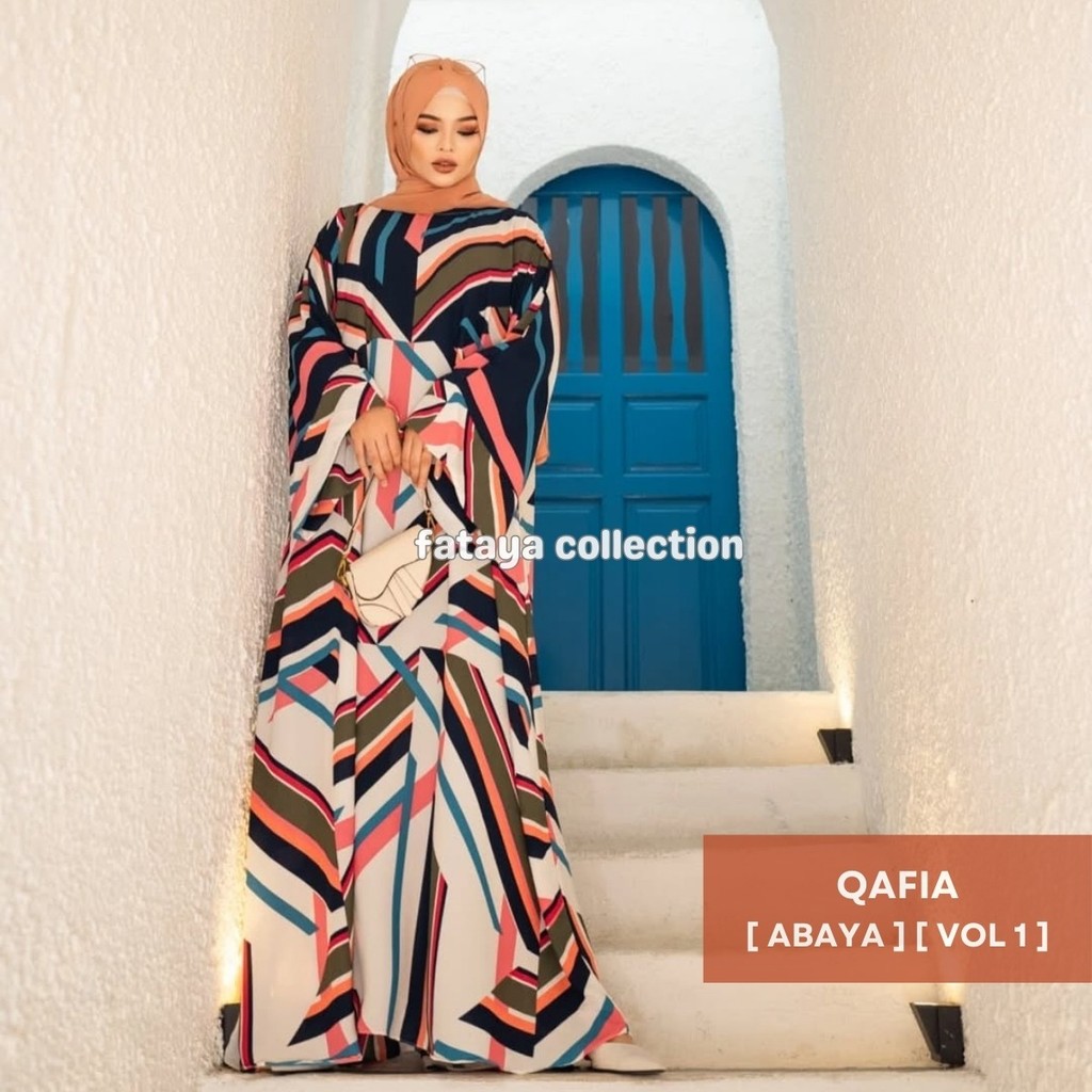 Jual Fataya Collection QAFIA Abaya - Kain Crepe LD120cm | Shopee Indonesia