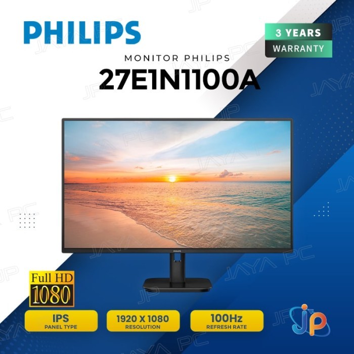Jual Monitor Philips LED IPS 27E1N1100A - Full HD 27" Inch | Shopee ...