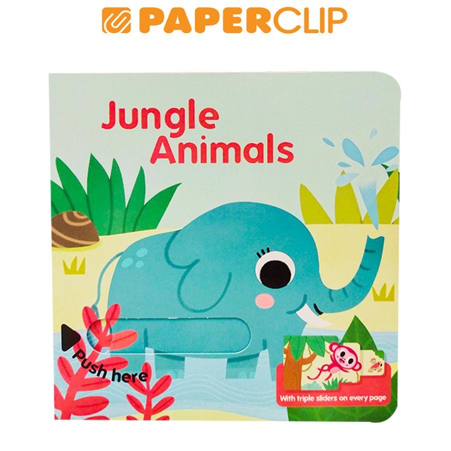 Jual PUSH AND PULL BOOK : JUNGLE ANIMALS | Shopee Indonesia