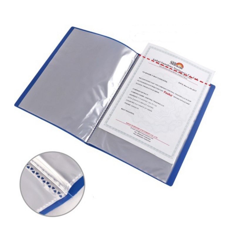 Jual KIARA Map Album A4 20 Halaman / Map Dokumen Anti Air / Clear ...