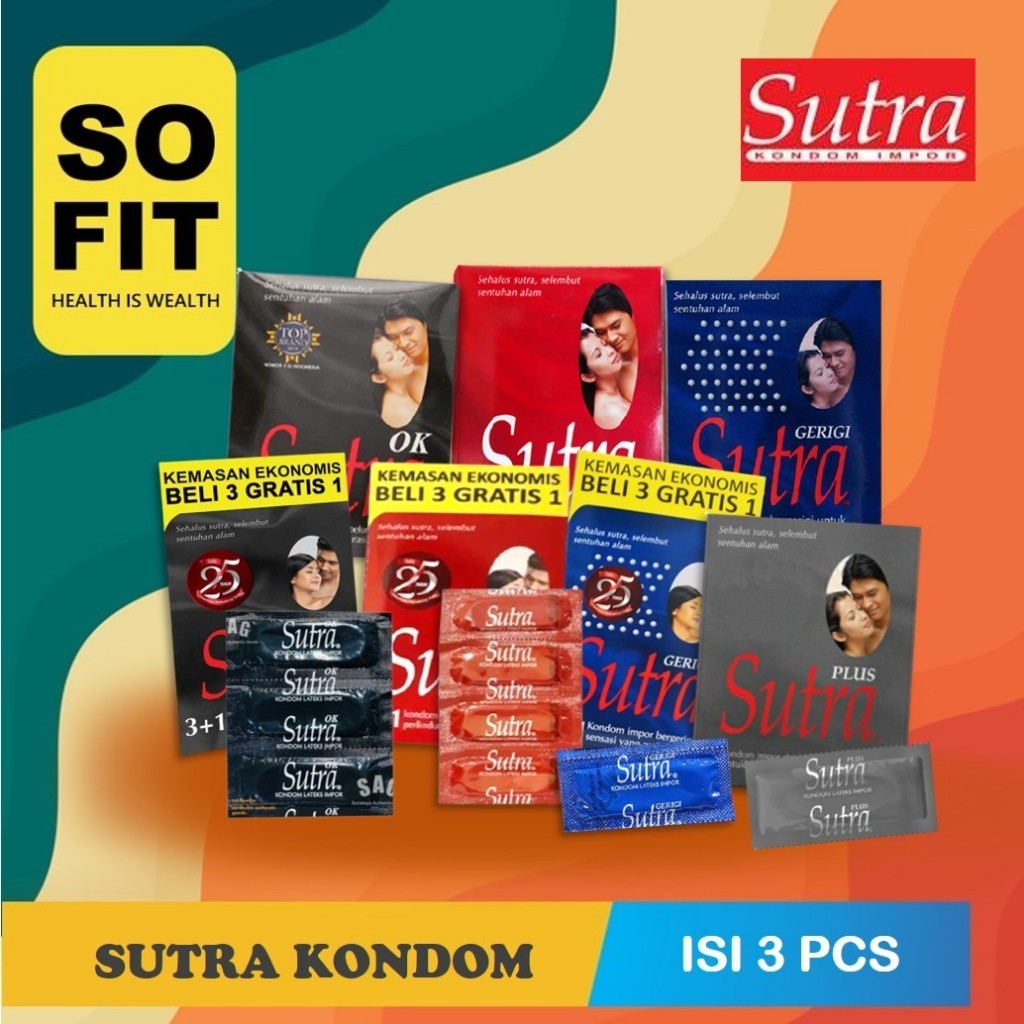 Jual Kondom Sutra Isi 3 Pcs / Sutra Merah / Sutra Classic / Sutra ... Jual Kondom Sutra Isi 3 Pcs / Sutra Merah / Sutra Classic / Sutra ...