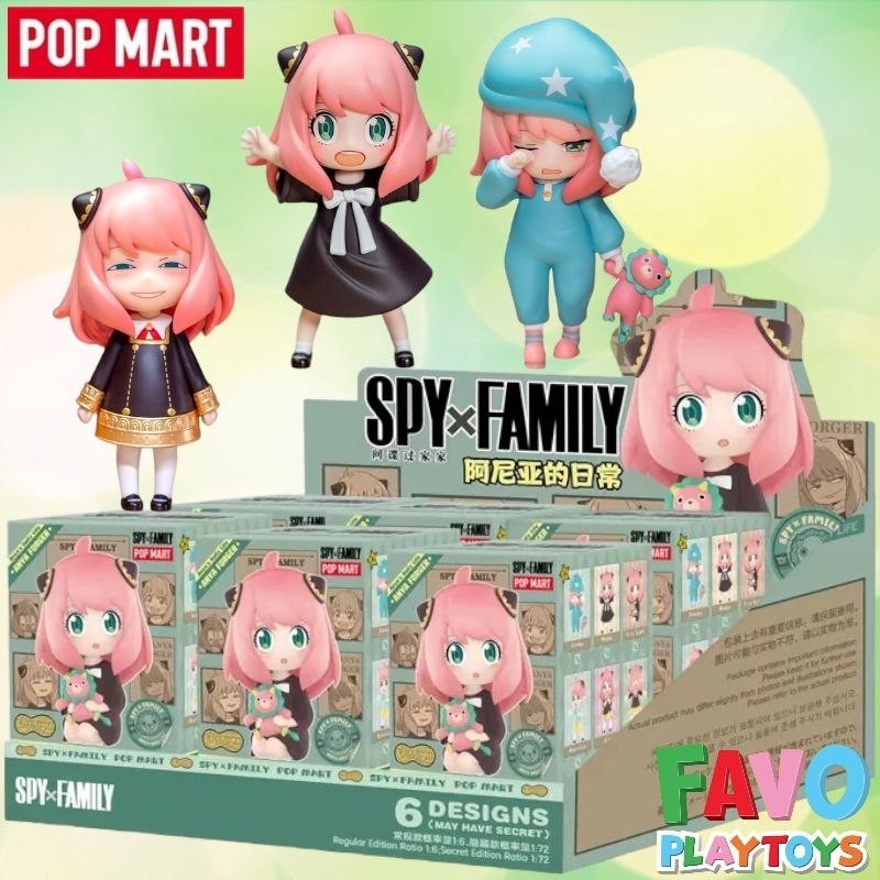 Jual POP MART GONG Spy x Family Anya Forger Daily Life Series - FULL ...