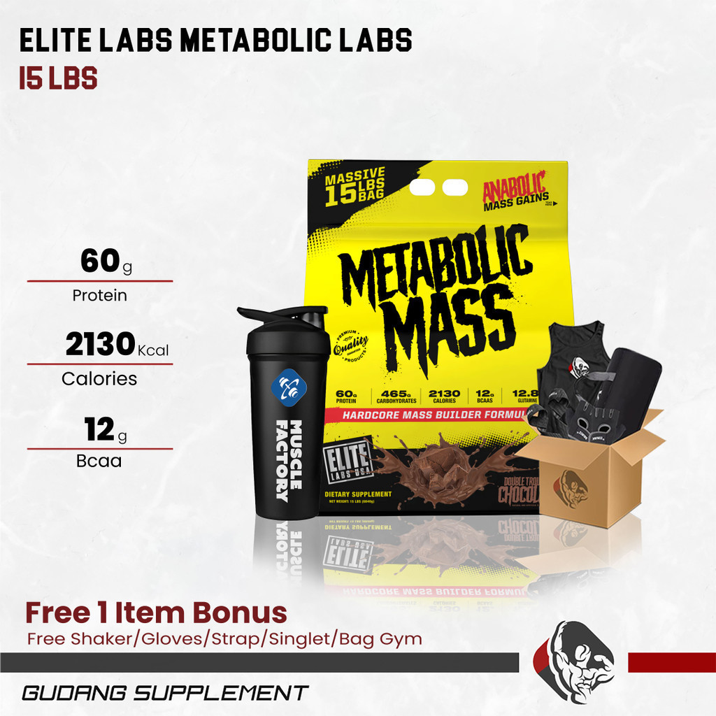 Jual Elitelabs Metabolic Mass Gainer 15lbs | Shopee Indonesia
