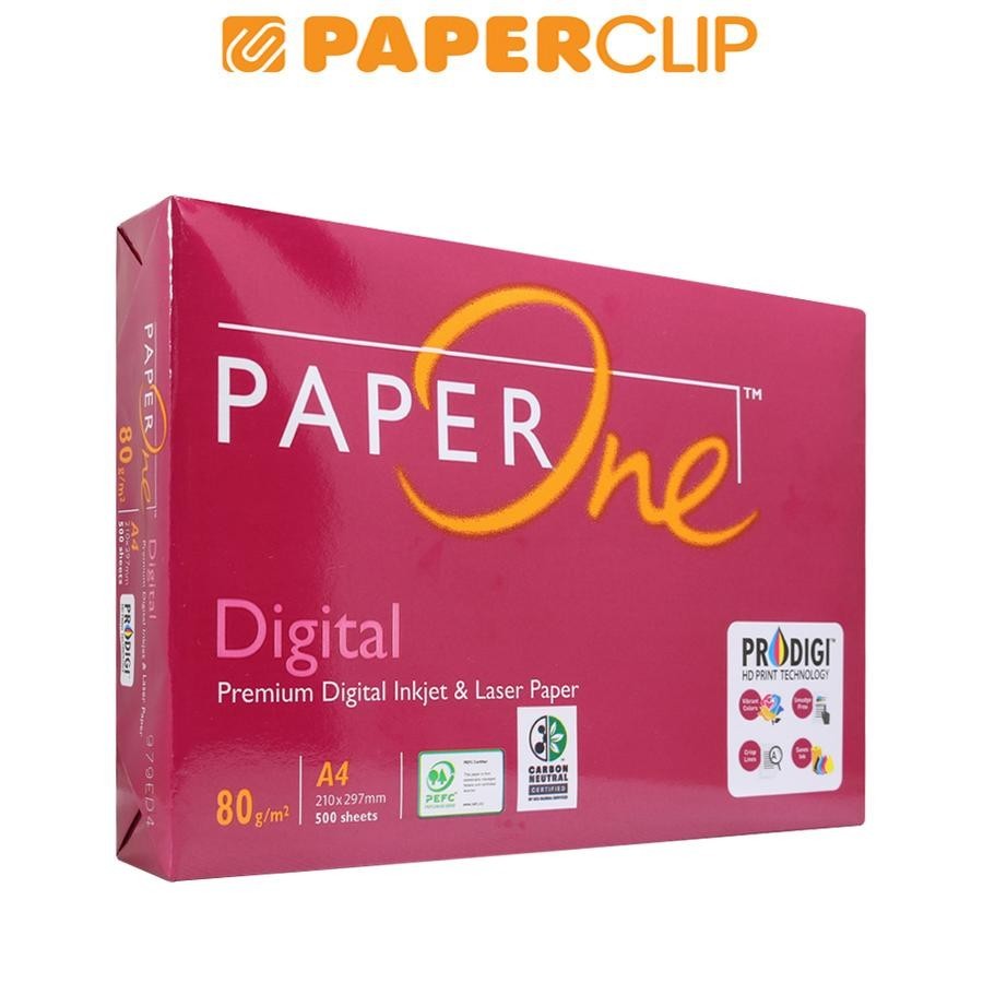 Jual KERTAS HVS / FOTO COPY PAPERONE RED 80 A4 | Shopee Indonesia