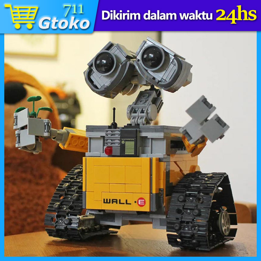 Jual Remote Control Robot Wall E Brick Block DIY Puzzle Mainan Anak ...