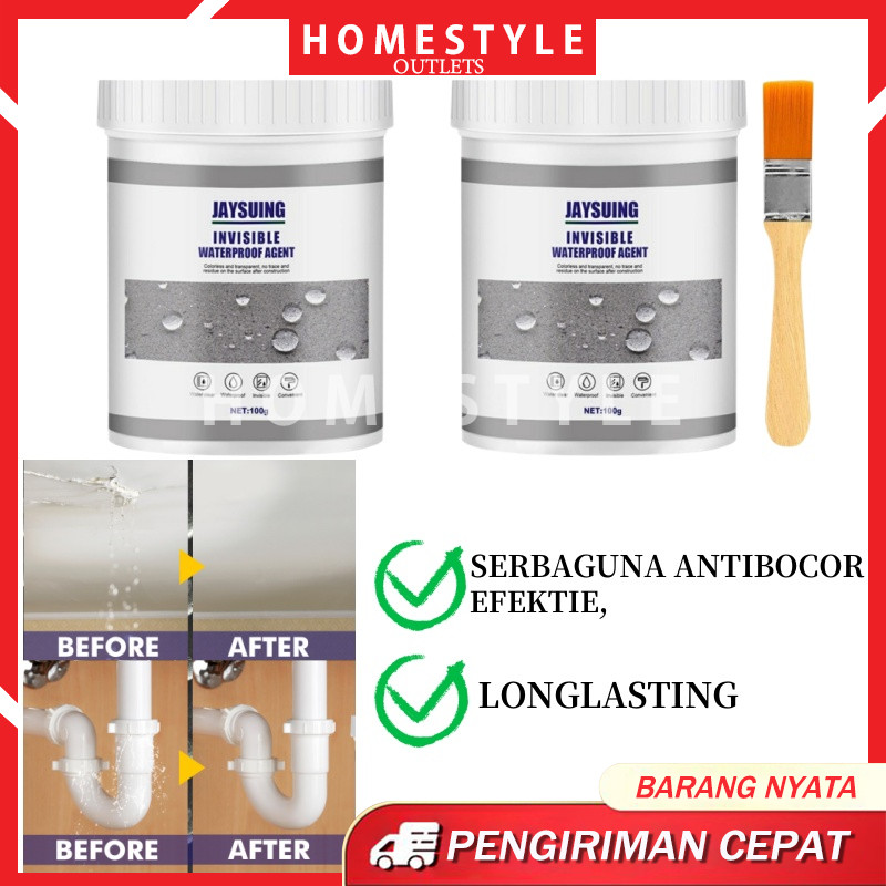 Jual Jaysuing Lem Transparan Cat Anti Bocor Anti Air Waterproof Lem ...