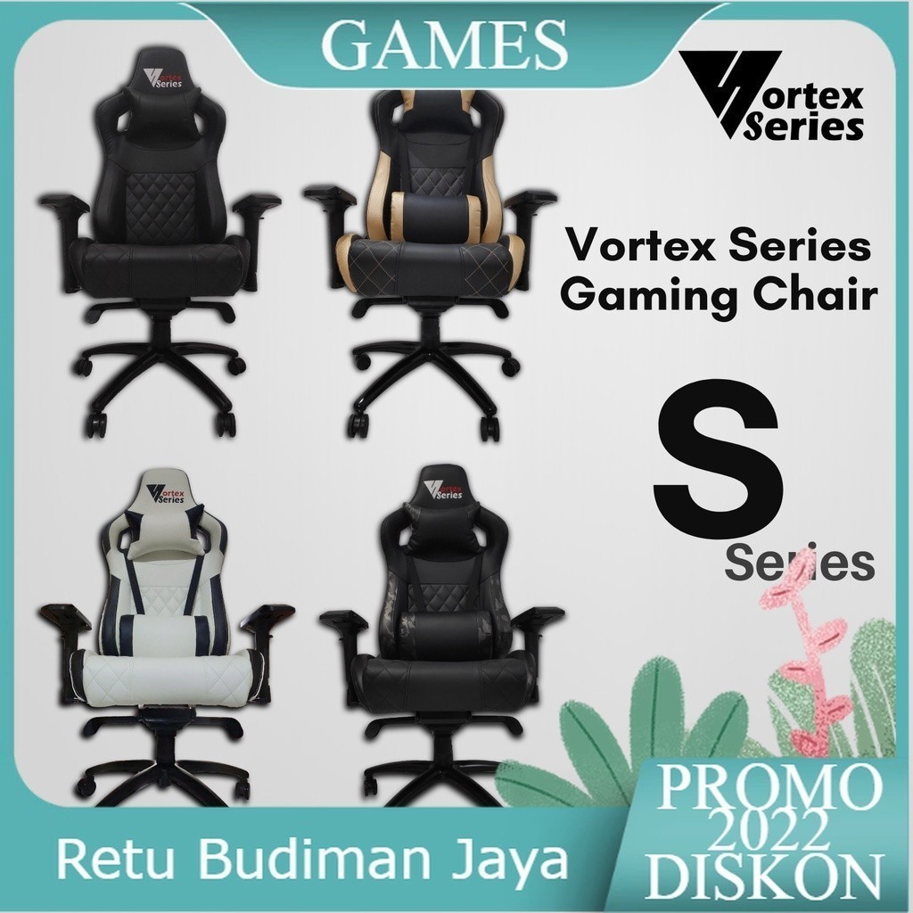 Jual Vortex "S" Series Gaming Chair / Kursi | Shopee Indonesia