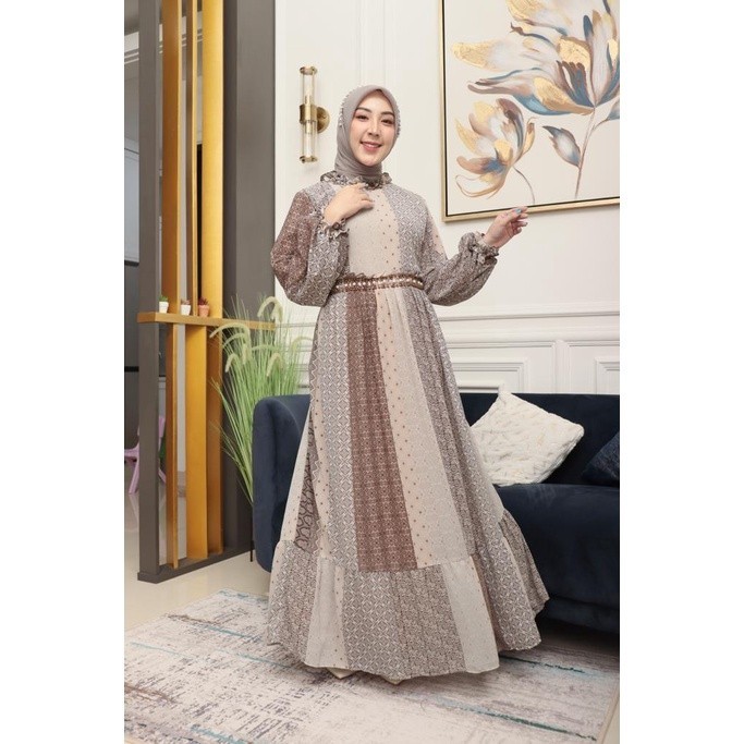 Jual FLASH SALE !!! MEGA PROMO Baju Kondangan Wanita Kekinian | Gamis Pesta Mewah Elegan | Gamis ...