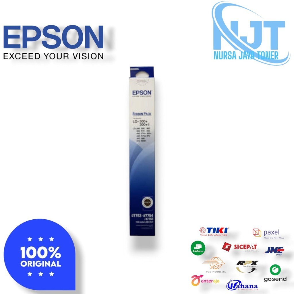 Jual PITA EPSON RIBBON PACK LQ 300/LQ 310 ORIGINAL | Shopee Indonesia