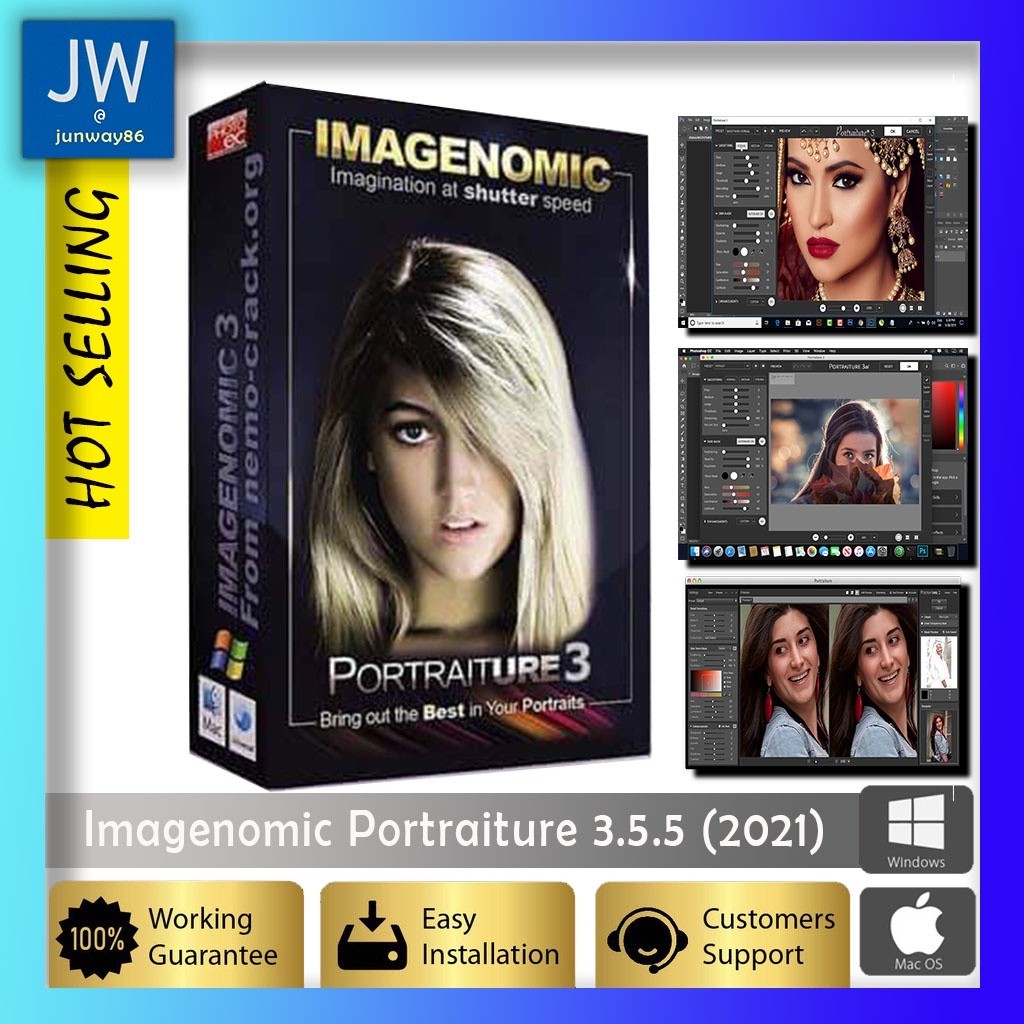 Jual Imagenomic Portraiture for Photoshop 3.5.5 version 2021 (PC / Mac) - Full Version | Shopee ...