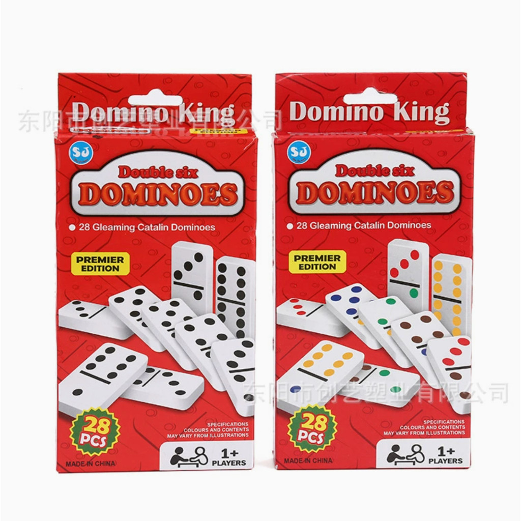 Jual Mainan Anak Kartu Domino / Balok Batu / Plastik Premium / Casing ...