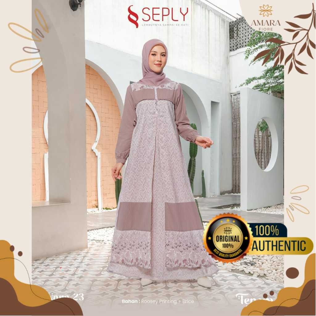 Jual Gamis Dewasa Simple Elegan Premium Sarimbit Lebaran Terbaru 2025 ...
