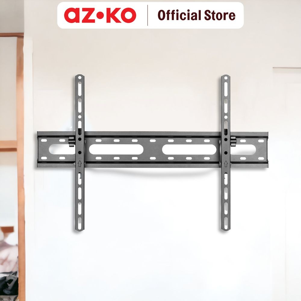 Jual AZKO Krisbow Bracket Tv Dinding Tilt 37-70 inci - Hitam Fixed ...