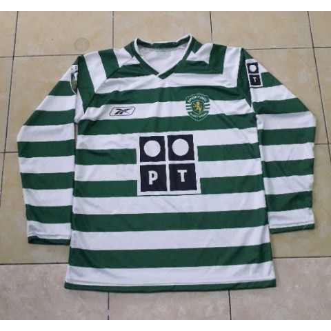 Jual Jersey Sporting Lisbon Retro Full Printing (RONALDO) | Shopee ...