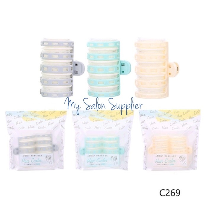 Jual Roll Poni / Rambut 4cm + Jepit isi 2 C269 | Shopee Indonesia