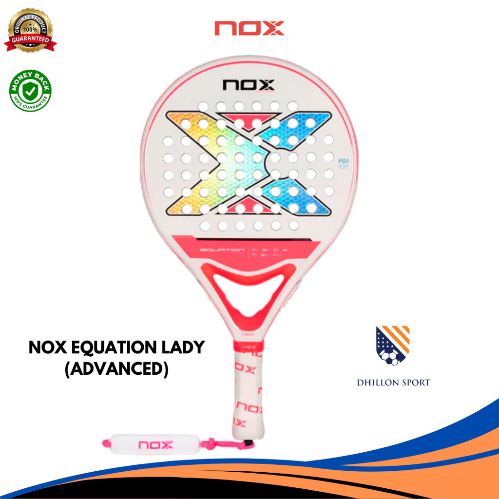 Jual PADEL RACKET NOX EQUATION LADY | Raket Padel NOX Lady | Shopee ...