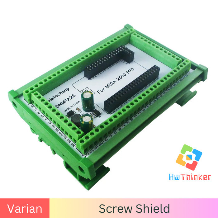 Jual MH27 DIN Rail Box Mount Screw Terminal Block Adapter Shield ...