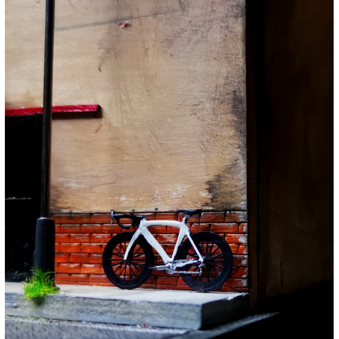 Jual Miniatur Sepeda Balap 3 Aksesoris Diorama Diecast Road Bike ...