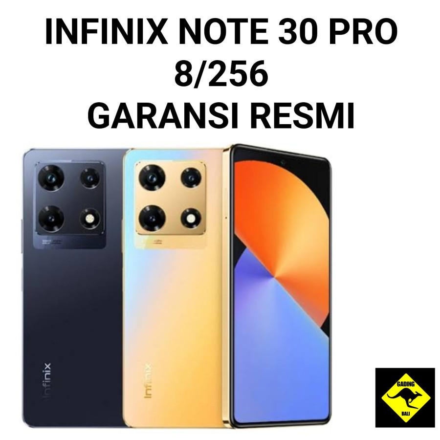 Jual Infinix Note 30 Pro 8/256 Ram 8Gb Amoled Screen 68W charger ...