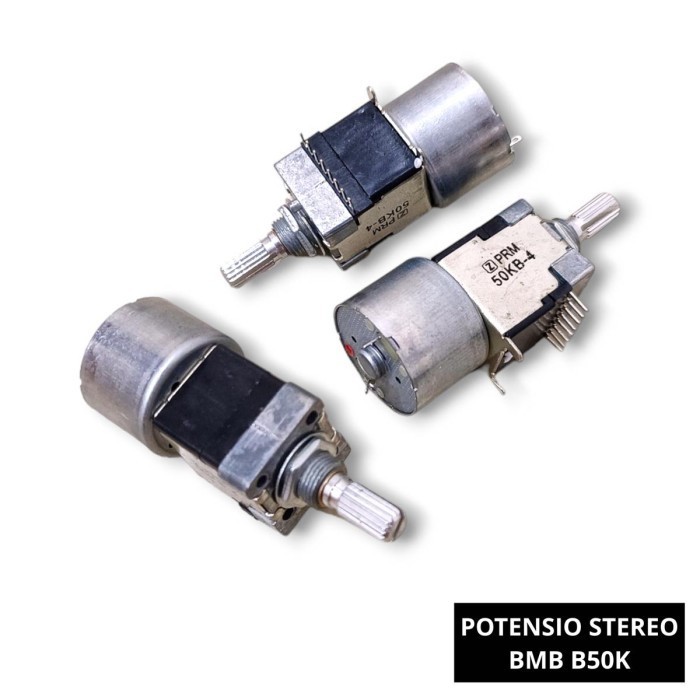 Jual Potensio BMB Stereo 50K Original Potensio Motor 50 Kilo | Shopee ...