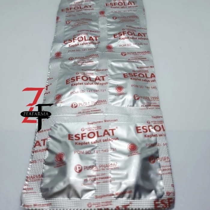 Jual ESFOLAT Strip 10 Kaplet -(terjangkau & original) | Shopee Indonesia