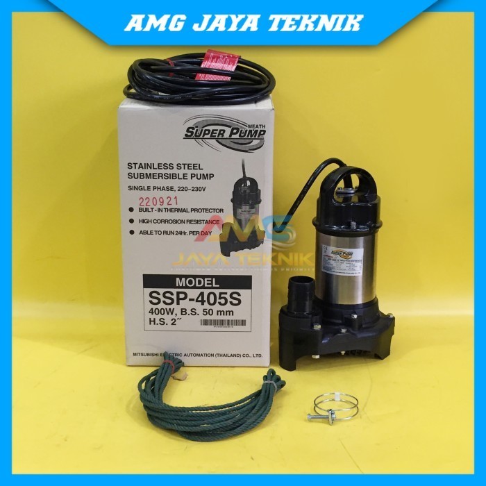 Jual Pompa Celup Air Mitsubishi Super Pump SSP 405 S / 2" INCH | Shopee Indonesia