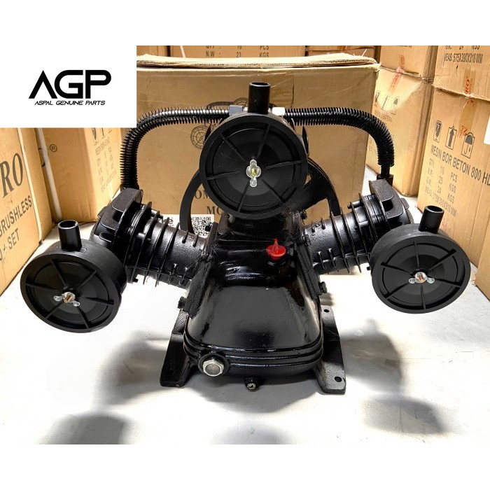 Jual Kepala Kompresor 2HP SH3065 Bare Air Cylinder Head Compressor 3 ...