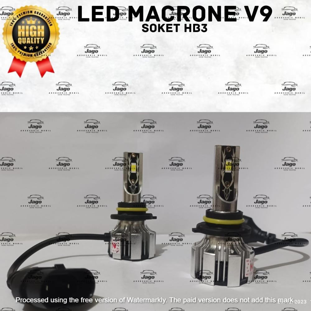 Jual LAMPU LED MOBIL CAMRY 2007-2017 MACRONE V9 LAMPU UTAMA JAUH DAN ...