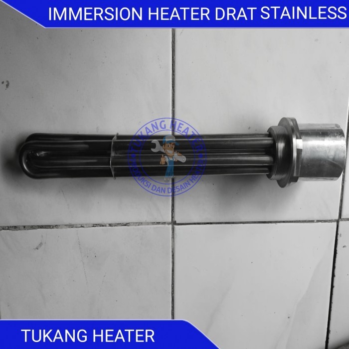 Jual Immersion Heater dia pipa 11 mm x Panjang U 380 mm x 220 Volt x ...