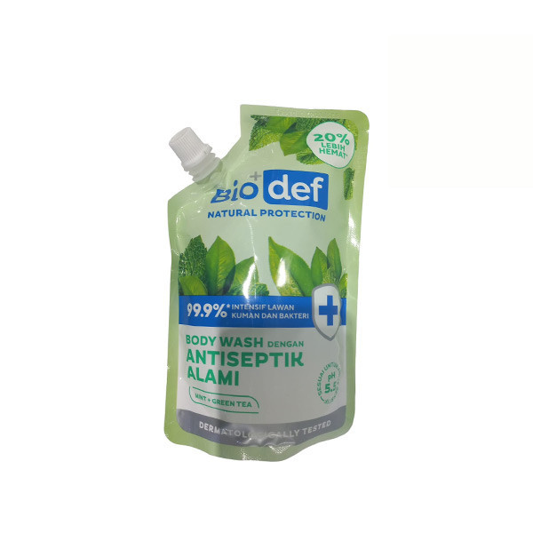 Jual BIODEF BW NPM MINT & GREEN TEA PCH 400ML | Shopee Indonesia