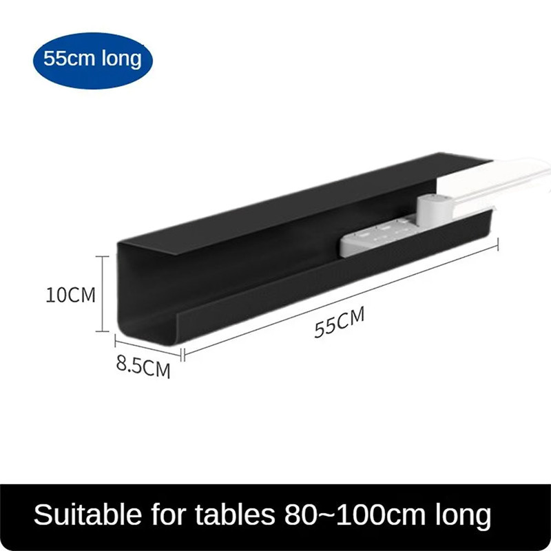 Jual Rak Kabel Bawah Meja Slot Penyimpanan Bawah Meja Kabel Duct Desk ...