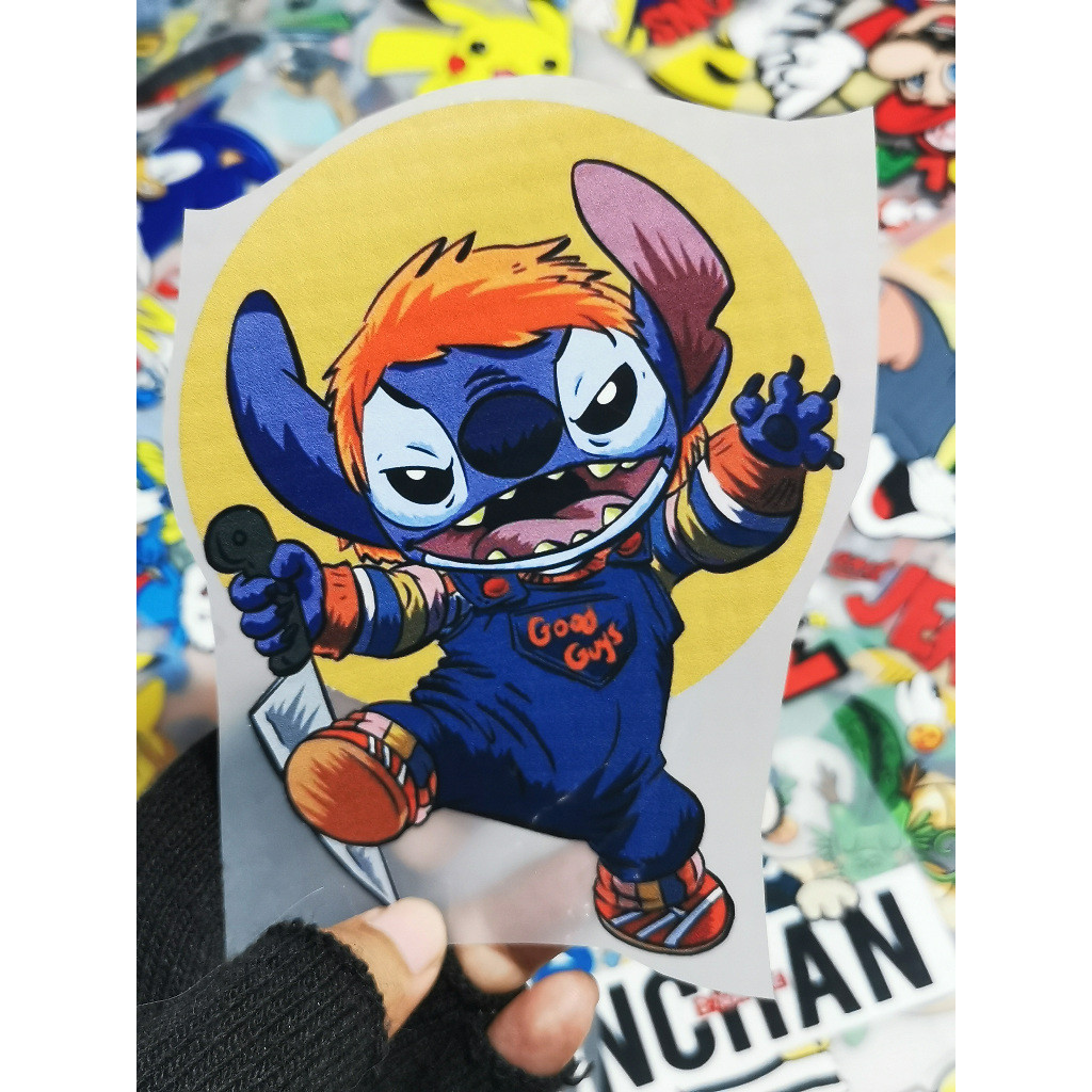 Jual STICKER SABLON SETRIKA DTF STITCH UNTUK KAOS TOTEBAG TOPI | Shopee ...