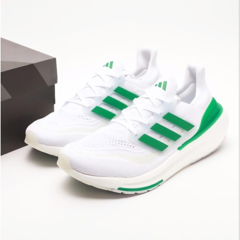 Jual Sepatu Ultra Boost Light White Tint Court Green High Premium ...