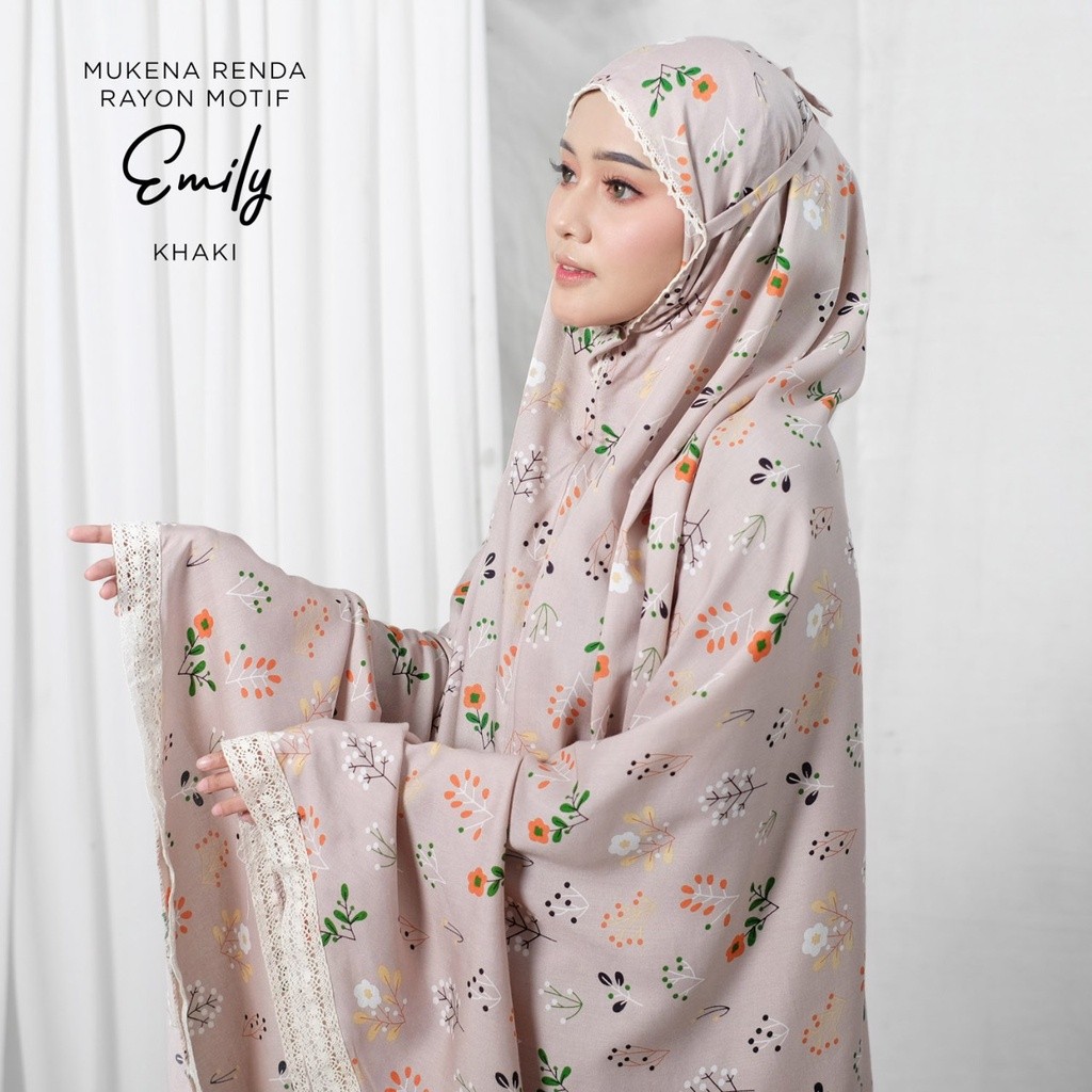 Jual MUKENA BALI TASIK - MUKENA RENDA DEWASA MOTIF EMILY | Shopee Indonesia