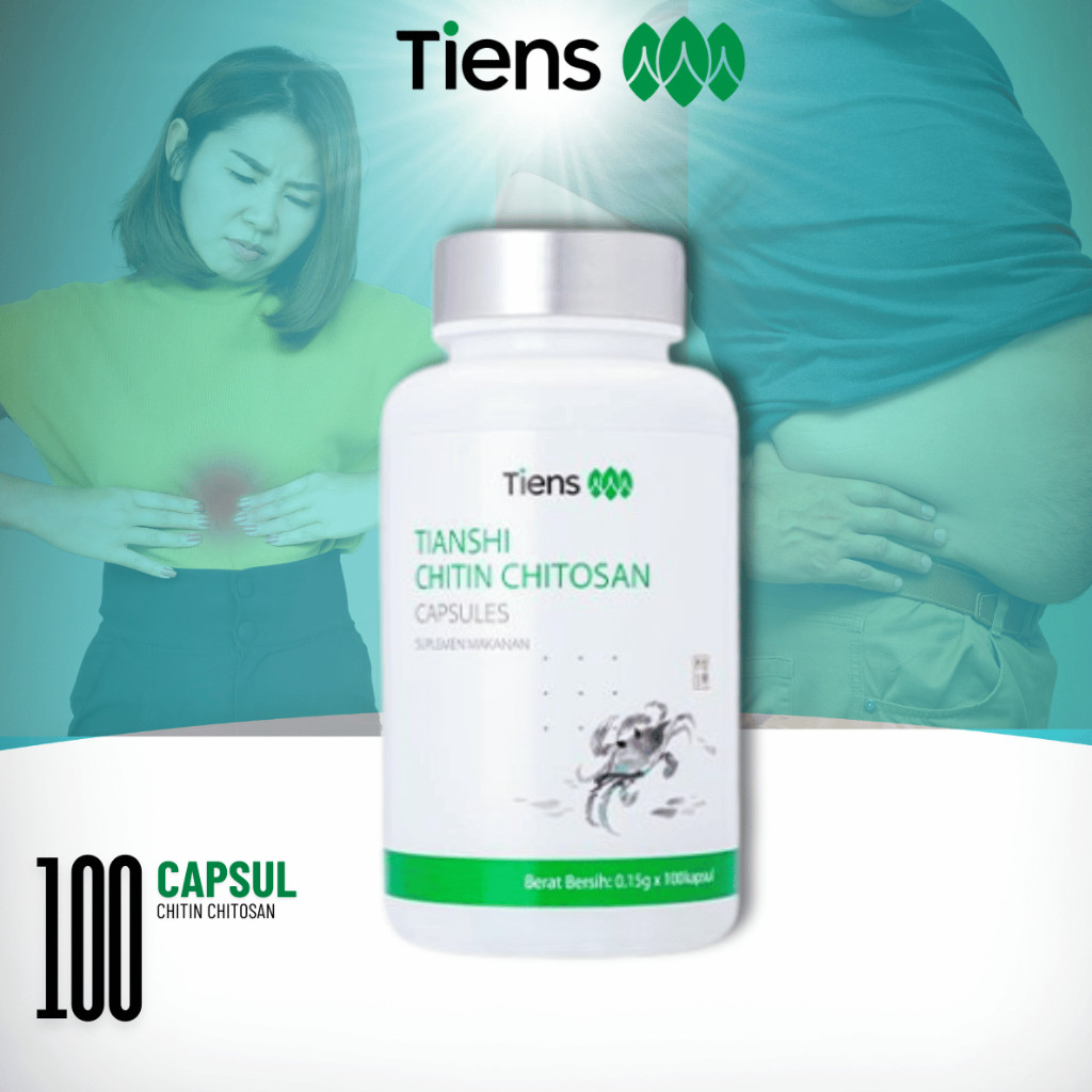 Jual TIENS - Tianshi Chitin Chitosan Suplemen Atasi Asam Lambung Gerd ...