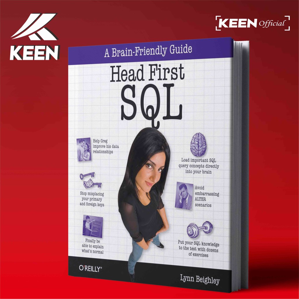 Jual Head First SQL - Your Brain on SQL -A Learner's Guide- Lynn Beighley | Shopee Indonesia
