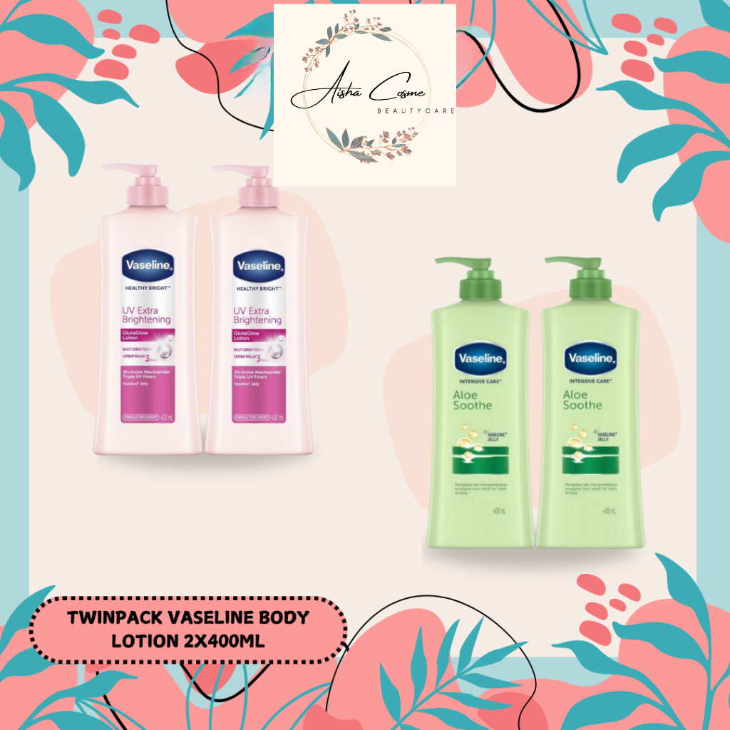 Jual Vaseline Healthy Bright HAND BODY LOTION UV Extra Bright with Sunscreens&Niacinamide 400ml ...