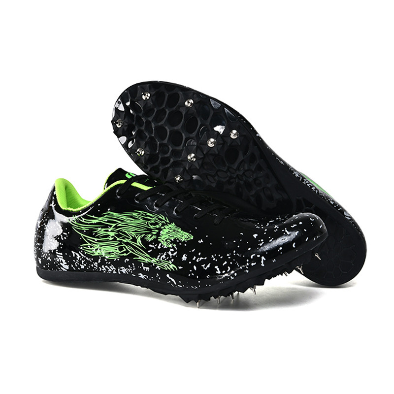 Jual Men Women Track and Field Shoes Beginner Sprint Training Spikes ...
