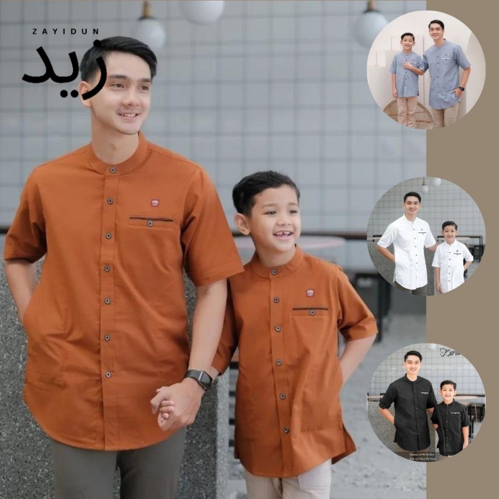 Jual BAJU KOKO COUPLE AYAH DAN ANAK LAKI LAKI KEMKO KOKO AYAH ANAK PREMIUM ORIGINAL HABIB MUSLIM ...