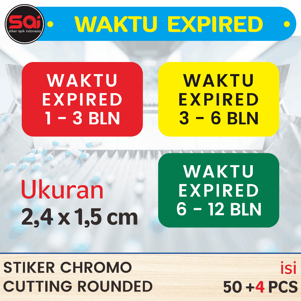 Jual Stiker Expired Date | Waktu Expired Obat | Label Obat Bebas ...