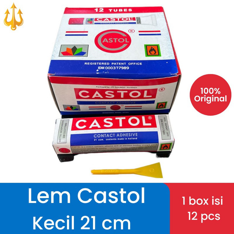 Jual Lem Castol Kecil 21 ccm harga per lusin! | Shopee Indonesia