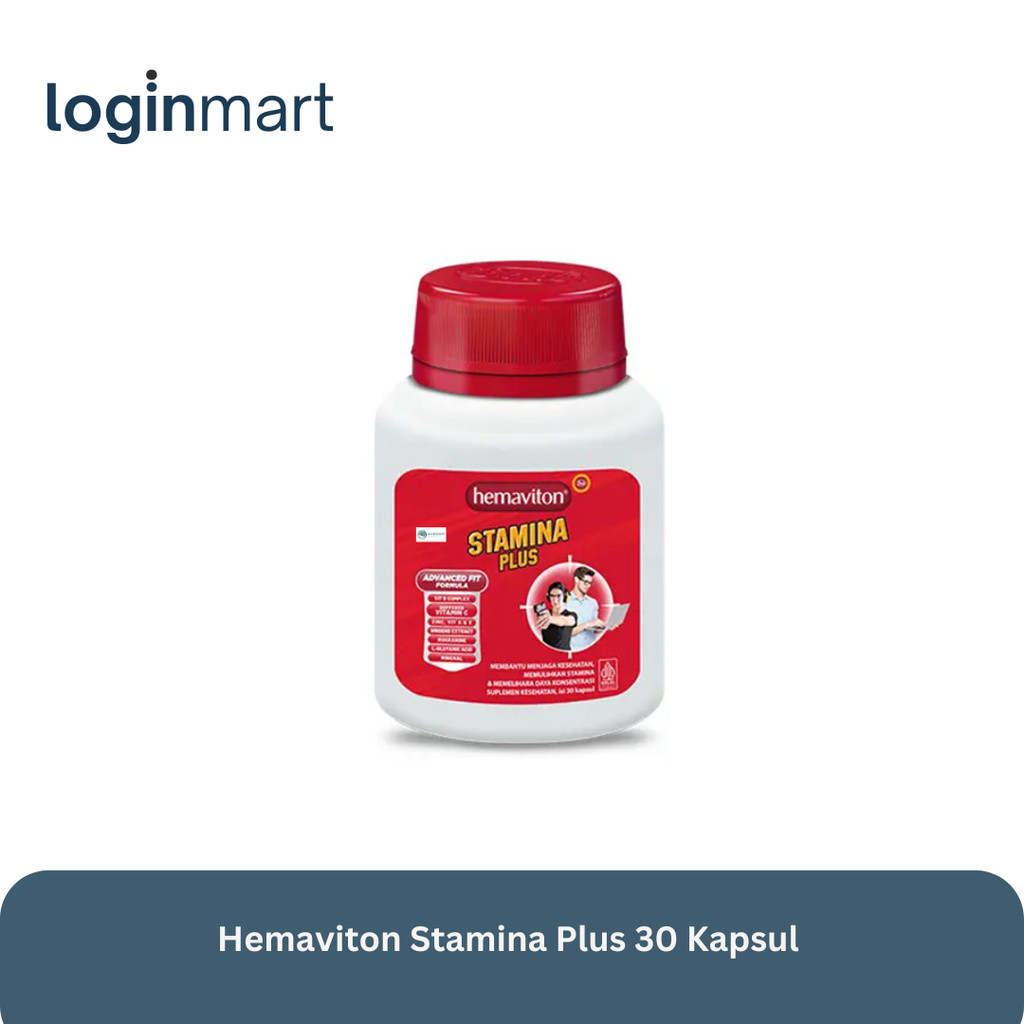 Jual Hemaviton Stamina Plus 30 Kapsul | Shopee Indonesia