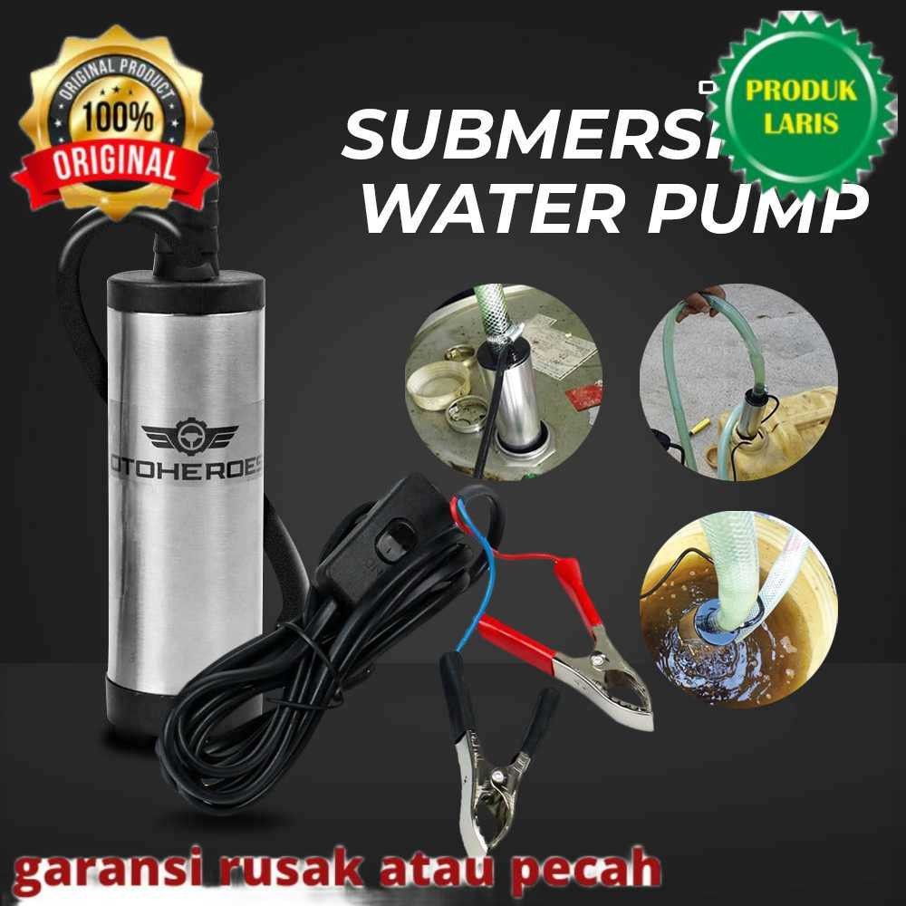 Jual Pompa Air Minyak Oli Portable Submersible Pump Filter Aquarium ...